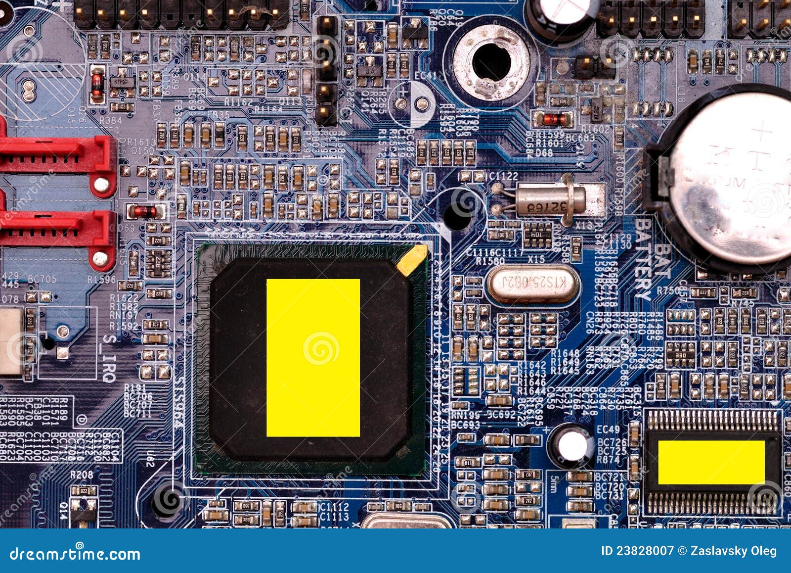 Microcircuit. stock image. Image of energy, solder, metal - 23828007