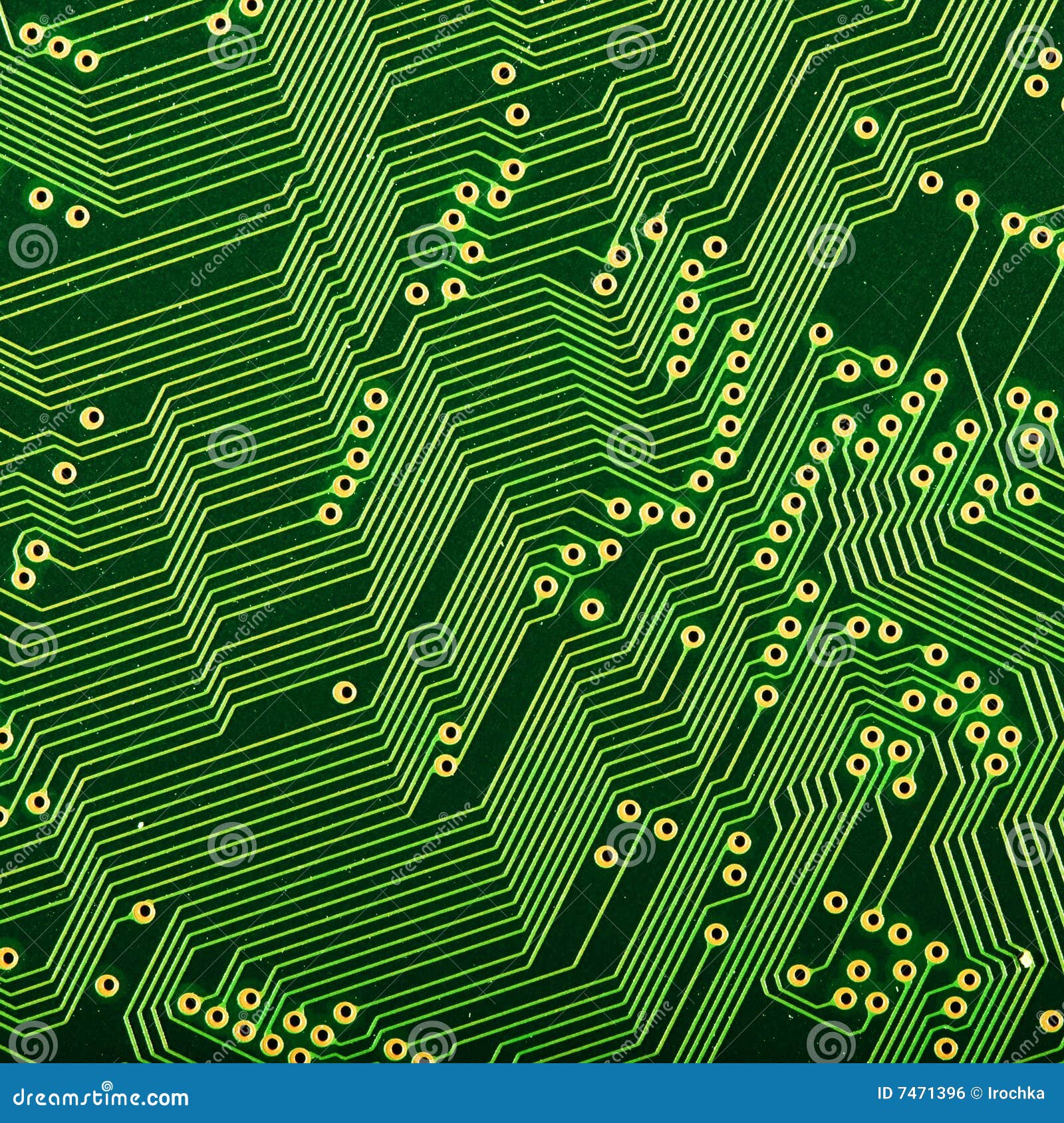 Microcircuit stock photo. Image of electricity, generated - 7471396