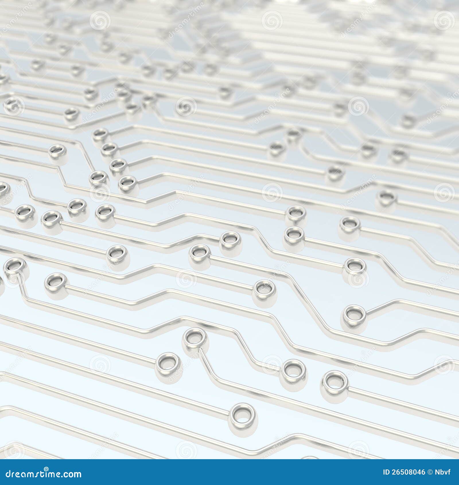 Microcircuit Chip Scheme As Abstract Background Stock Illustration ...