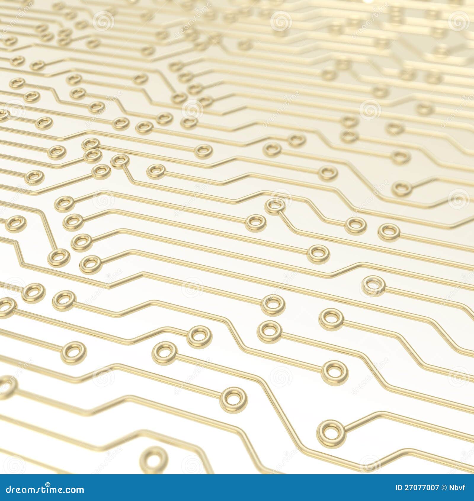 Microcircuit Chip Scheme As Abstract Background Stock Illustration ...