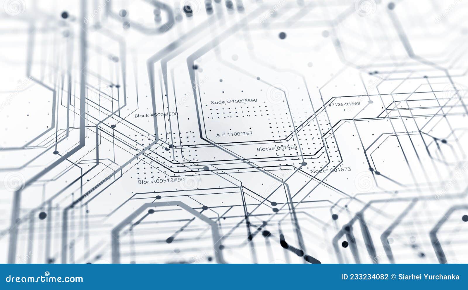 Silicon Computer Chip Technology Stock Illustration | CartoonDealer.com ...