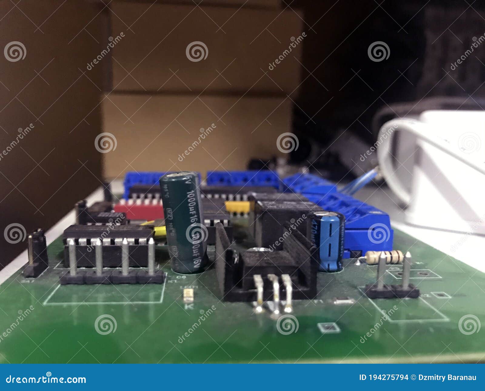 Microcircuit Electronic Technology Science Engineering Industry ...