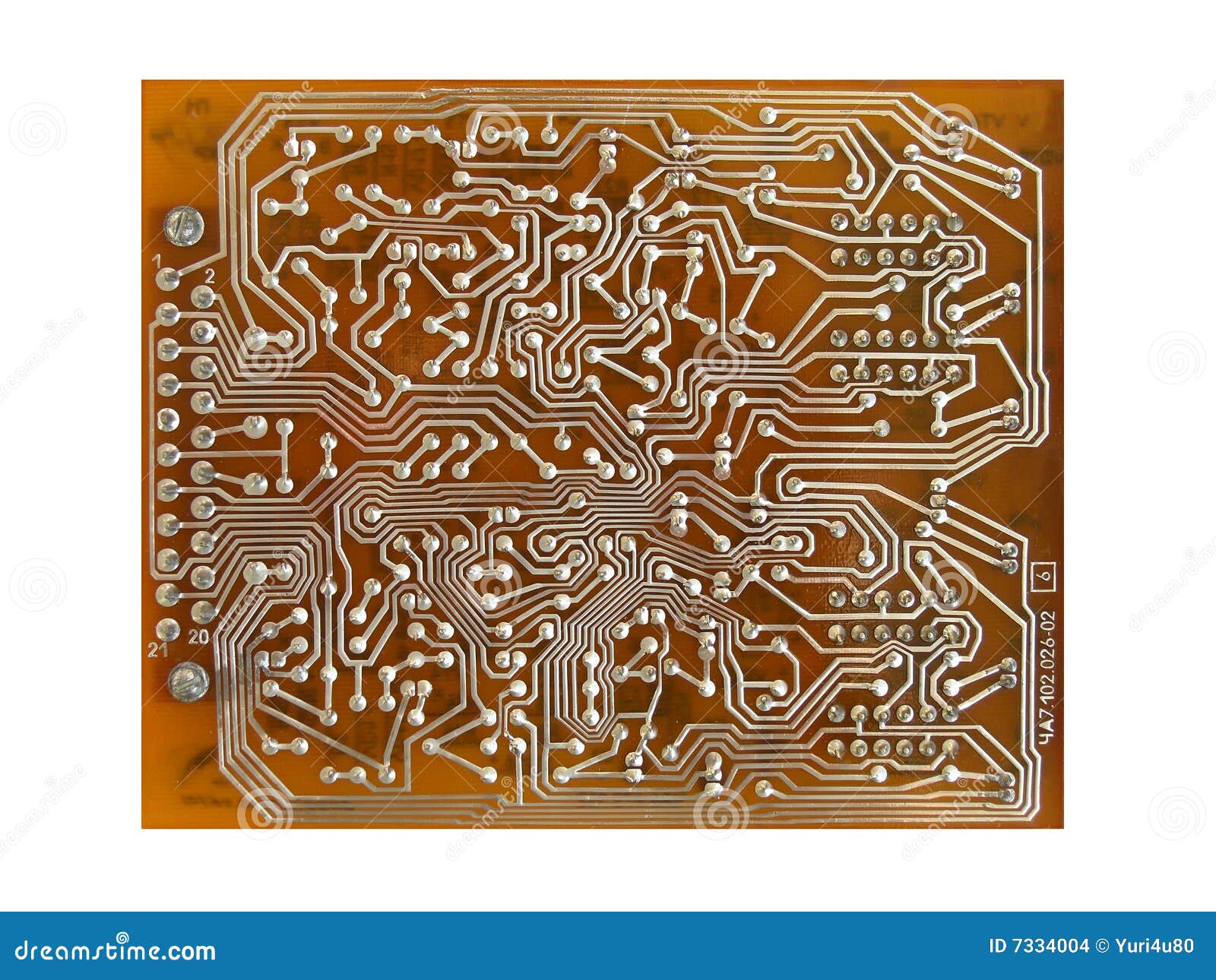 Microcircuit isolated stock photo. Image of networks, communications ...