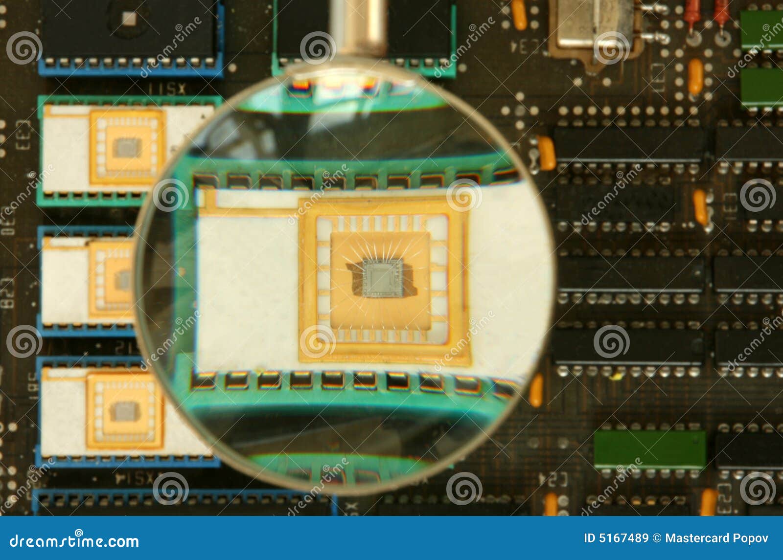 Microcircuito De La Memoria Imagen. Imagen: 5167489