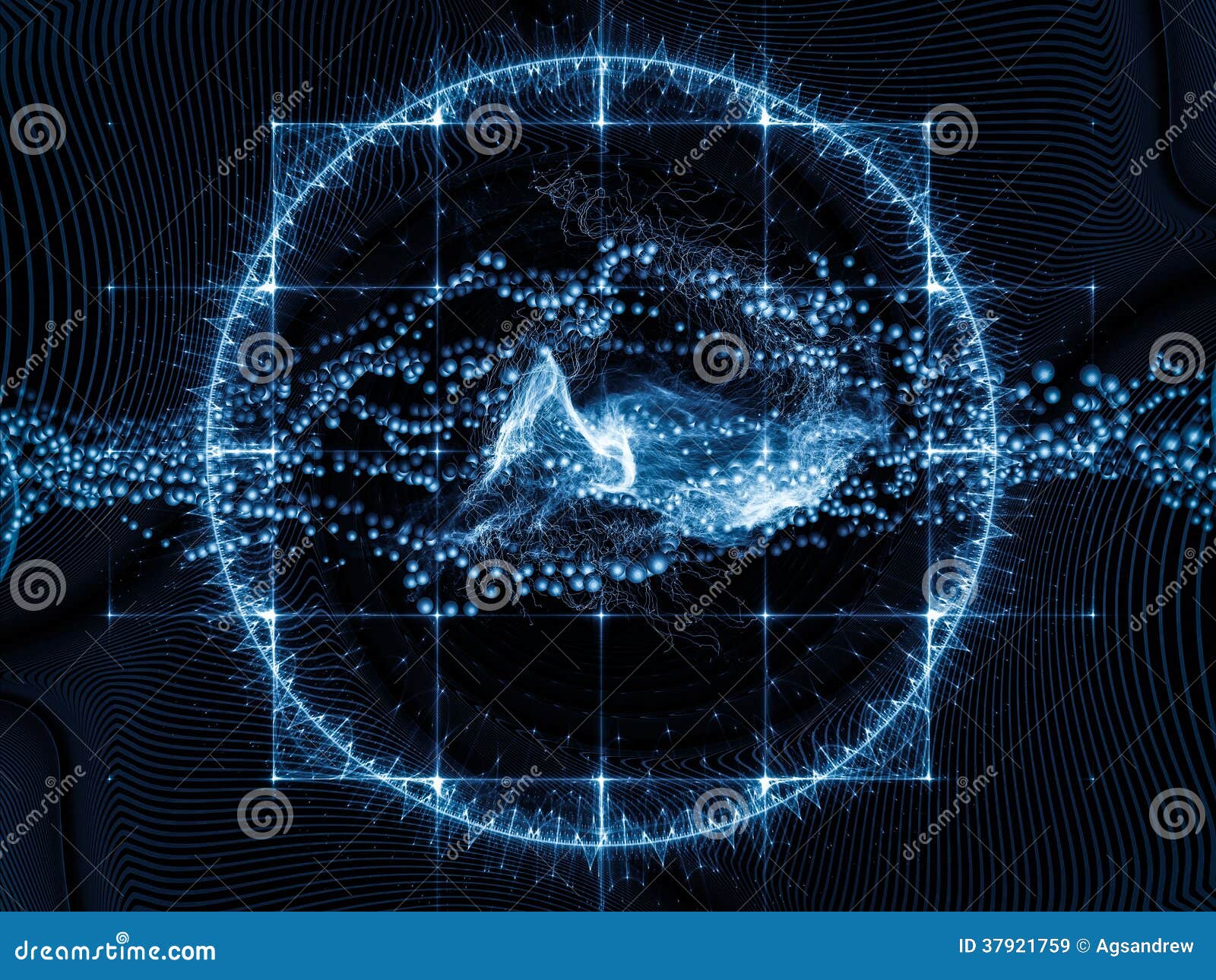 Microcosm Background stock illustration. Illustration of energy - 37921759