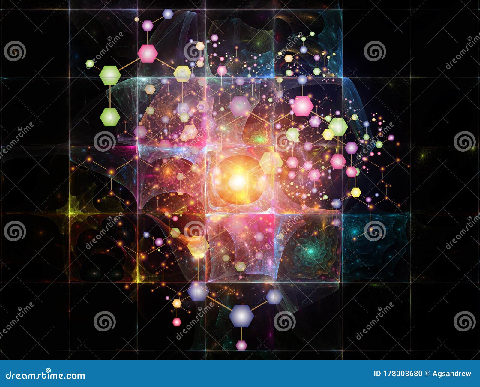 Microcosmos stock illustration. Illustration of concept - 178003680