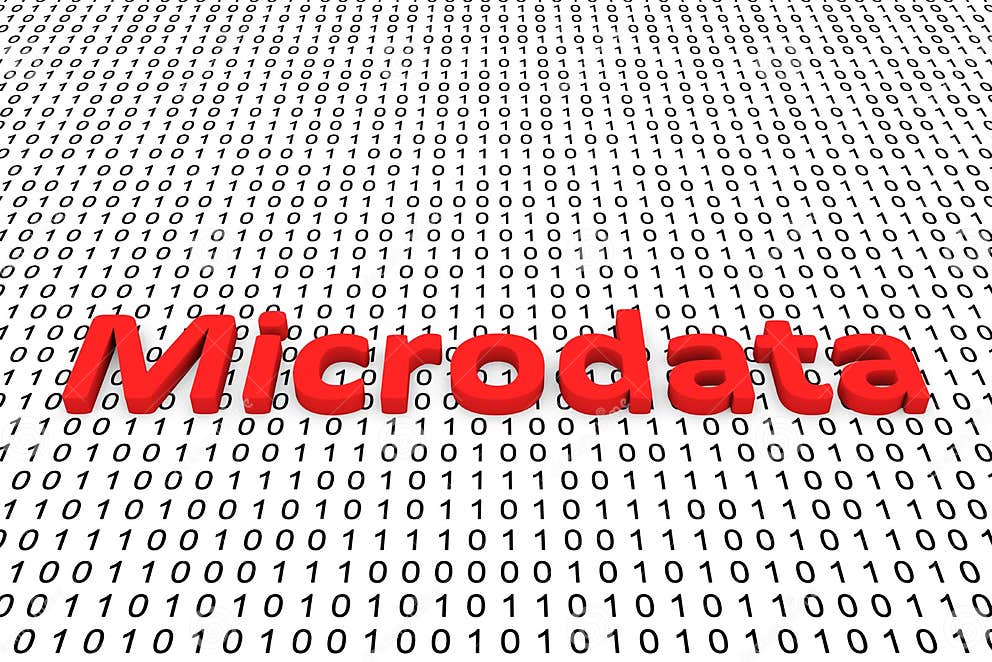 Microdata stock illustration. Illustration of html, computer - 83731178