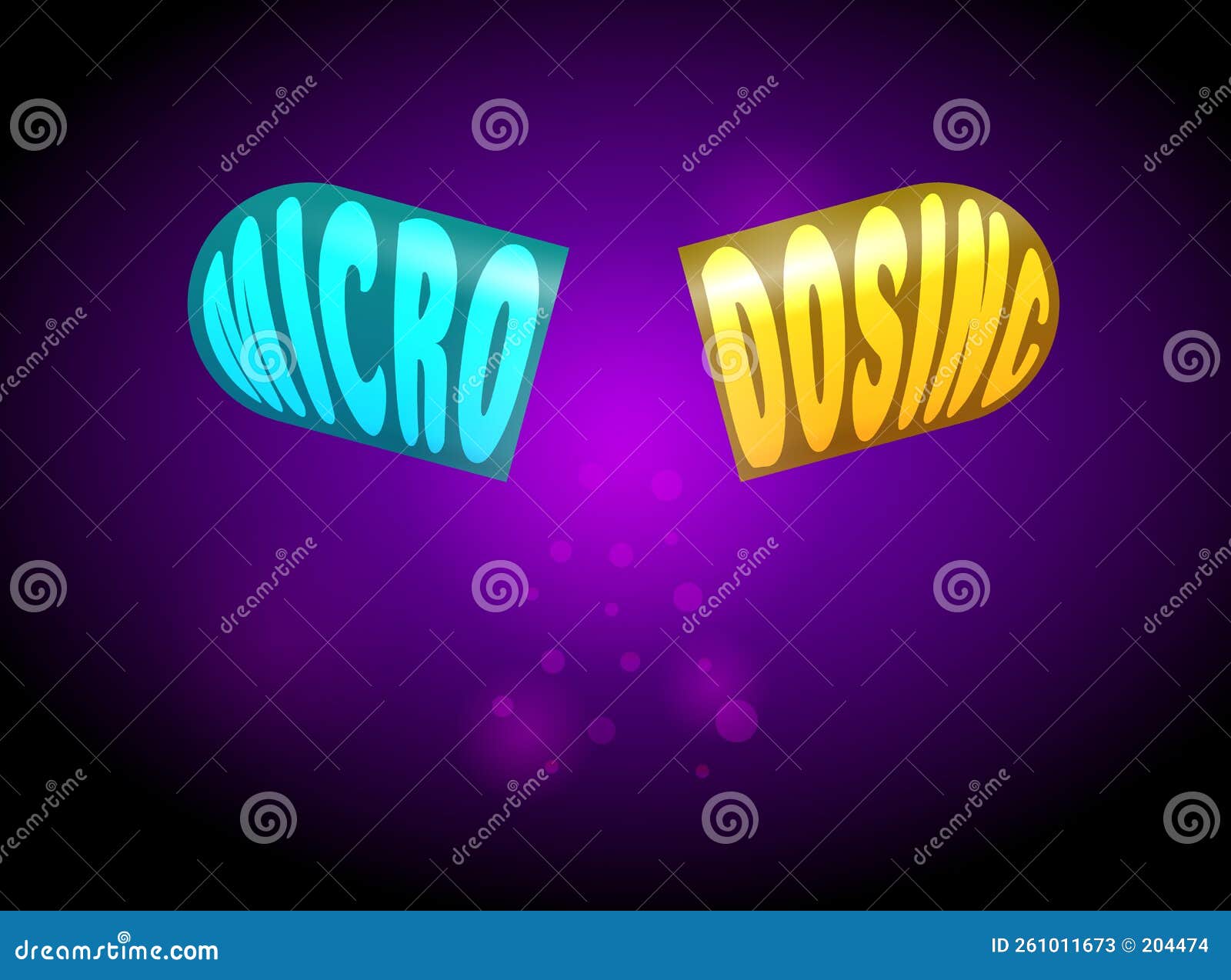 Microdosing LSD Psychedelic - Recreational PTSD Therapy Concept ...