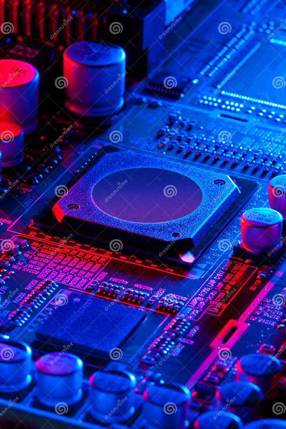 Microelectronics stock image. Image of binary, data, equipment - 21789185