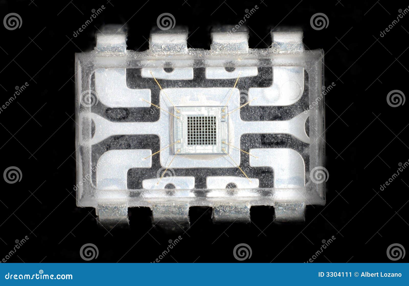 Microelectronics and chips stock image. Image of electrical - 3304111