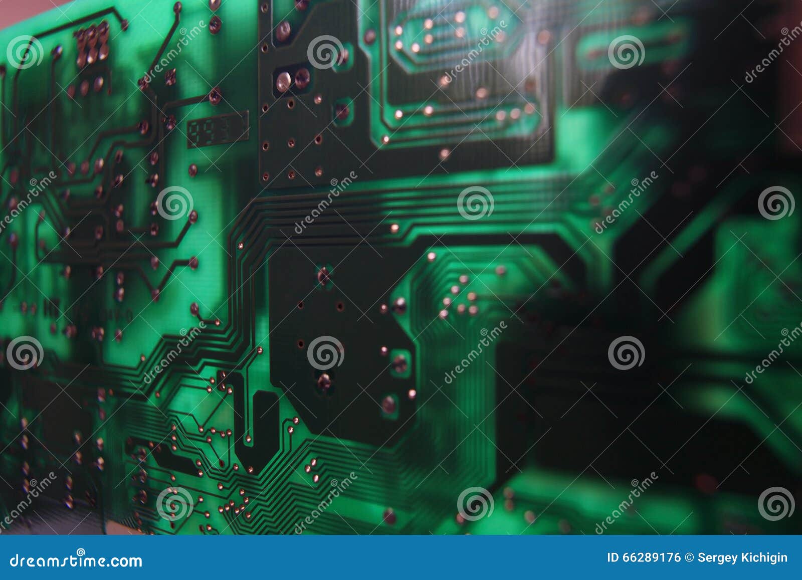 Microelectronics Computer Chip Background Stock Photo - Image of ...