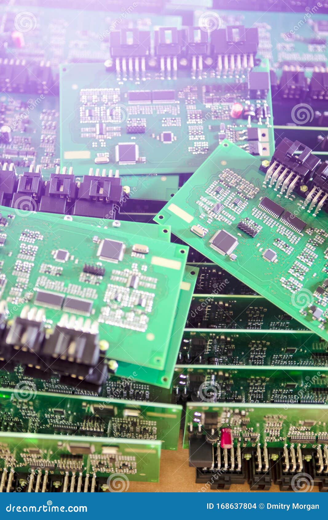 Microelectronics Concepts. Ready Automotive Printed Circuit Boards with ...