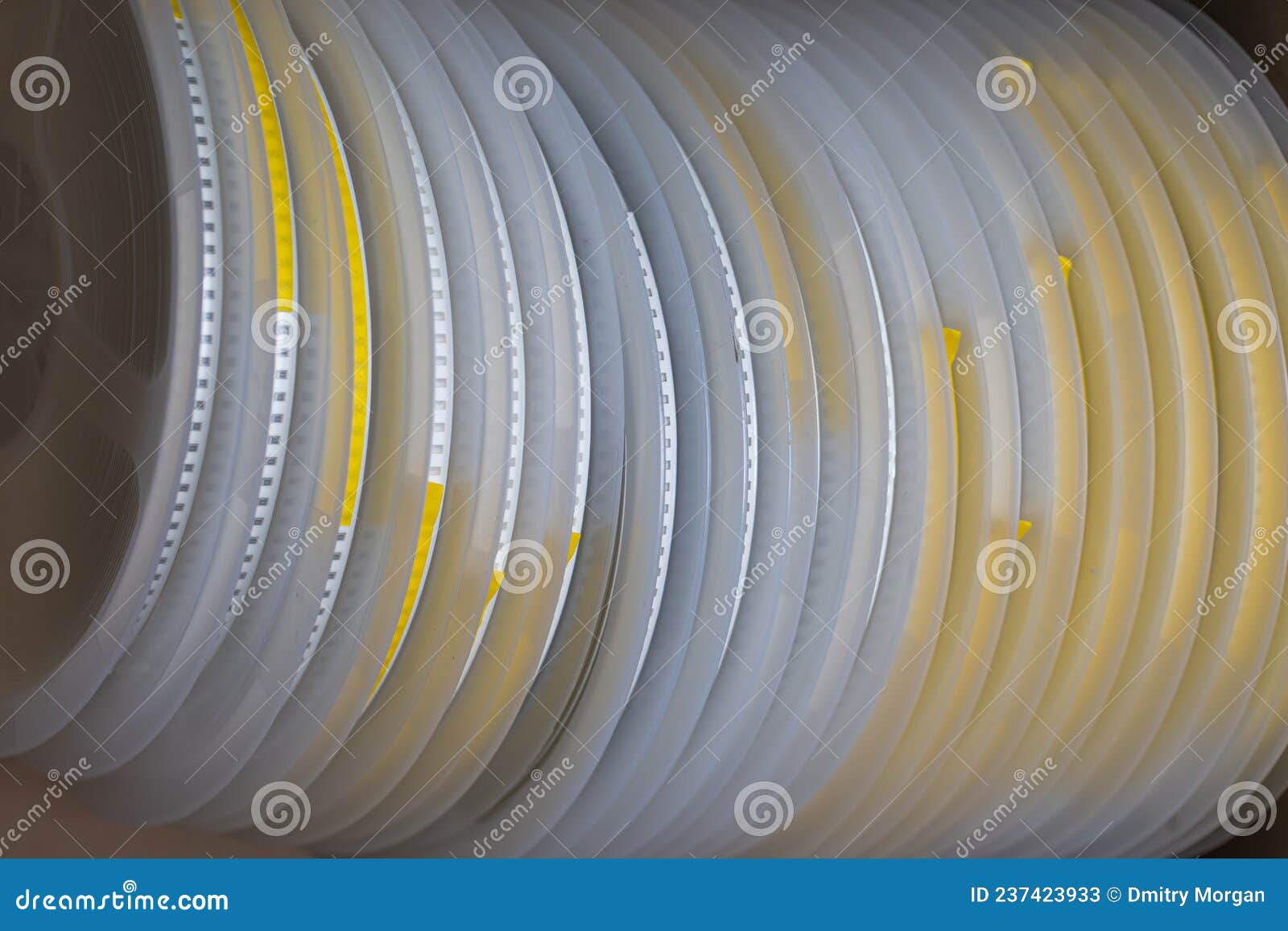 Microelectronics Concepts. Stack of SMD or Surface Mount Components on ...