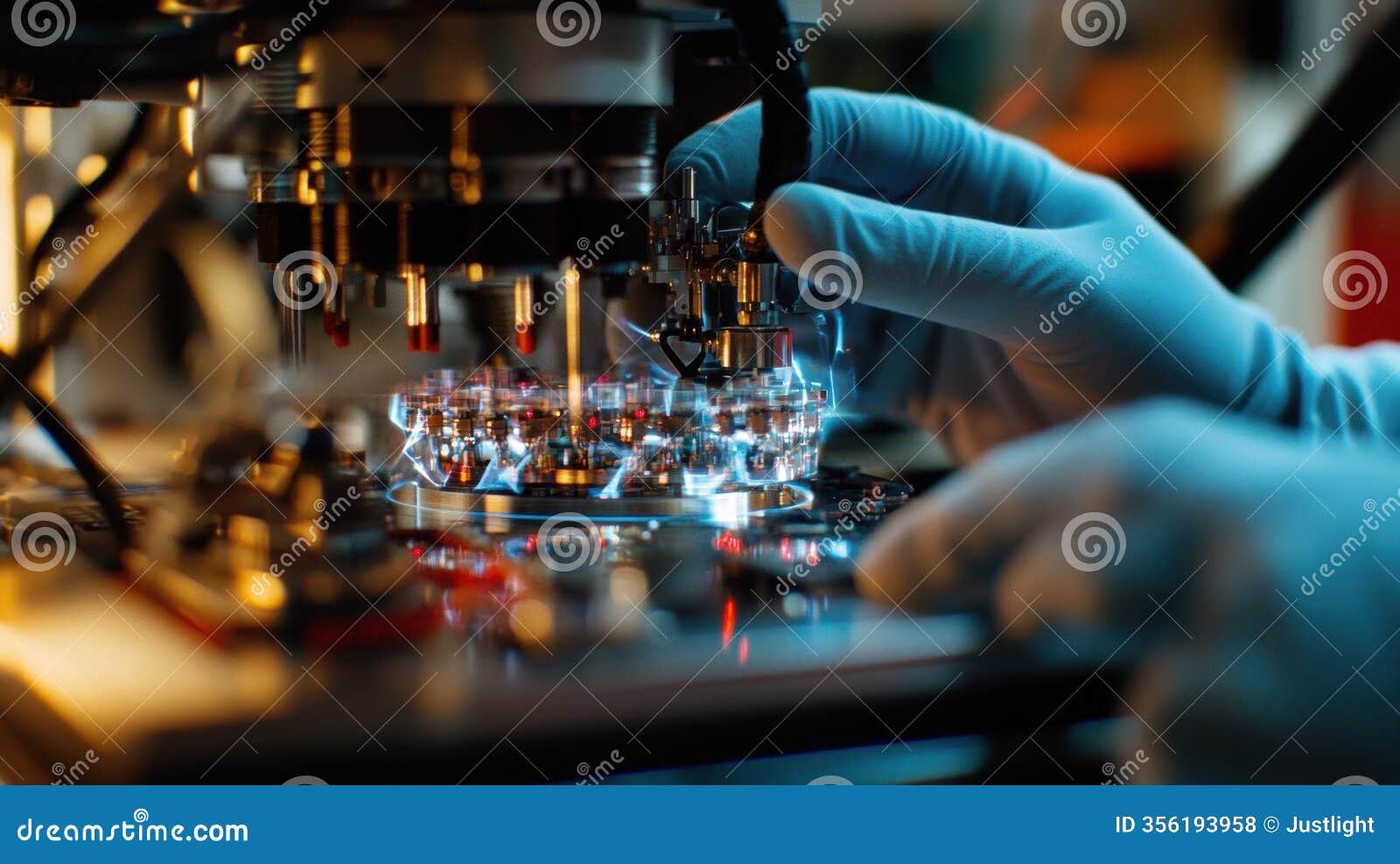 Microelectronics Engineer Designing New Chips Royalty-Free Stock Image ...