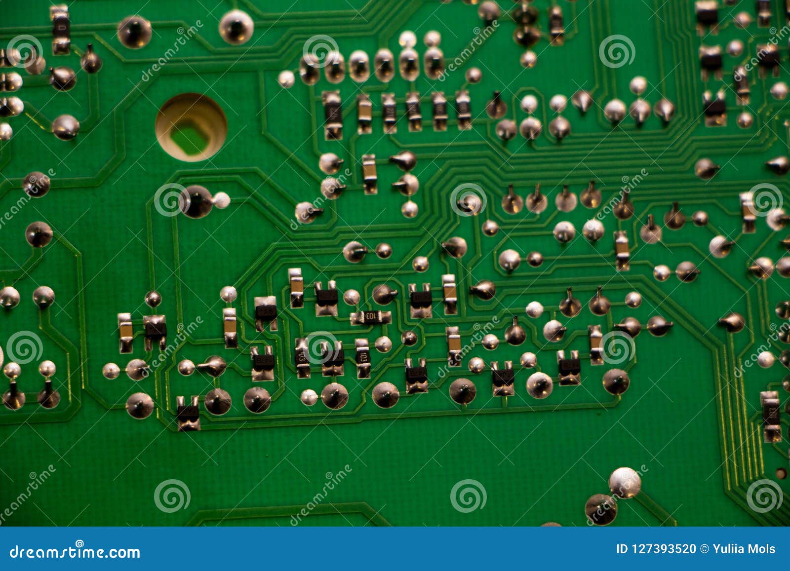 Microelectronics Hardware Concept. Stock Photo - Image of card, drive ...