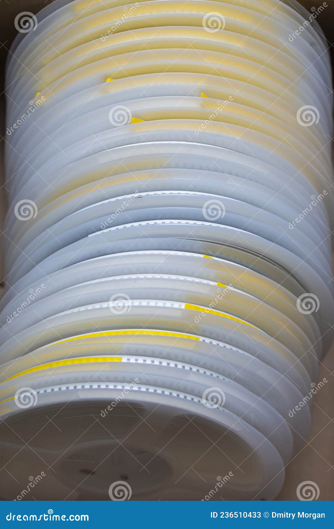 Microelectronics Industry Concepts. Stack of SMD or Surface Mount ...