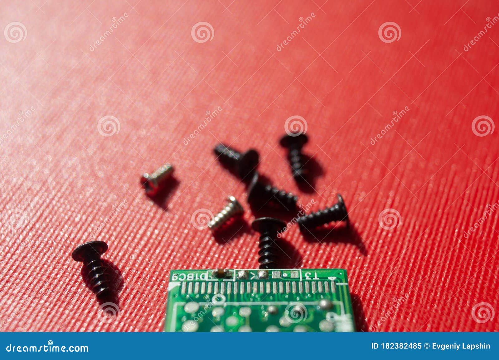Microelectronics, Integrated Circuits. Microchips, Radio Components ...