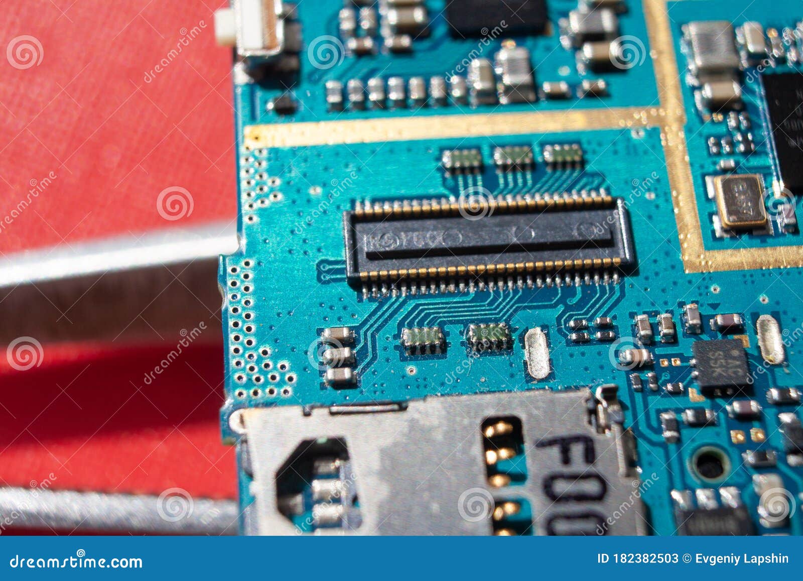Microelectronics, Integrated Circuits. Microchips, Radio Components ...