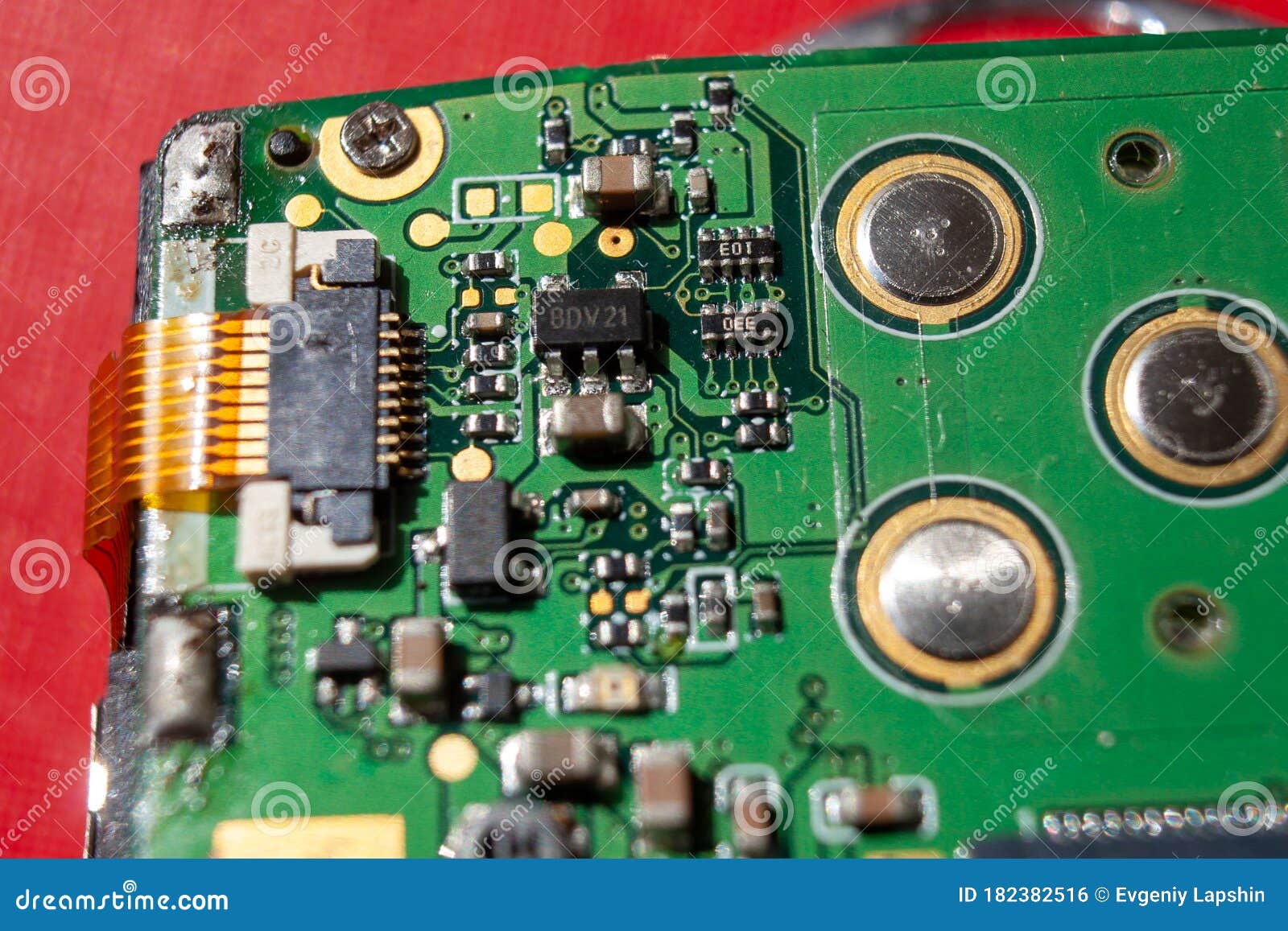 Microelectronics, Integrated Circuits. Microchips, Radio Components ...