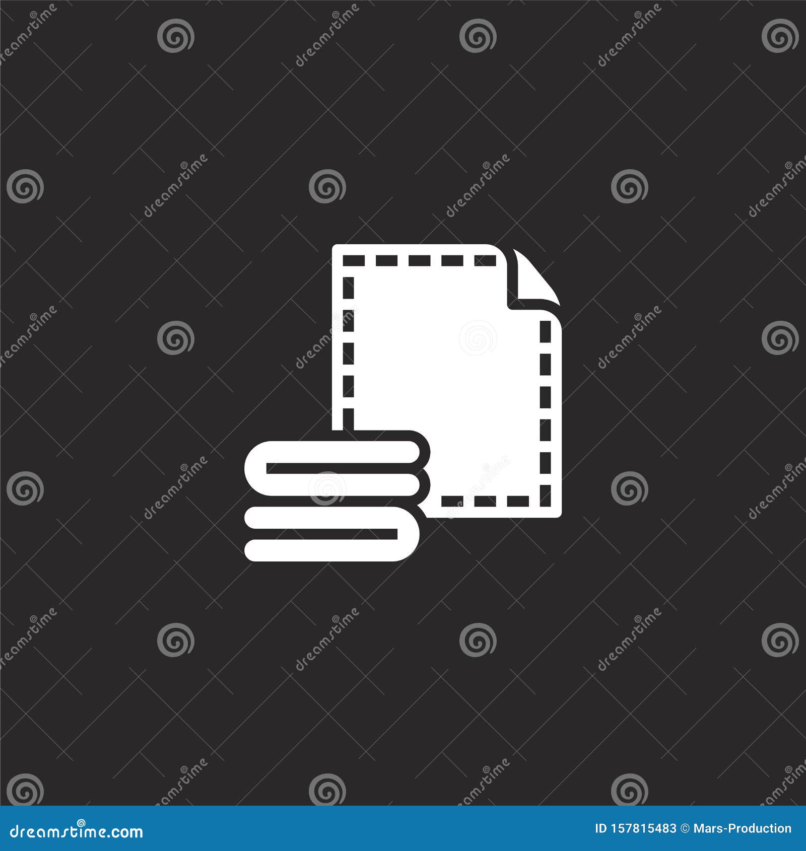 Microfiber Icon. Filled Microfiber Icon for Website Design and Mobile ...