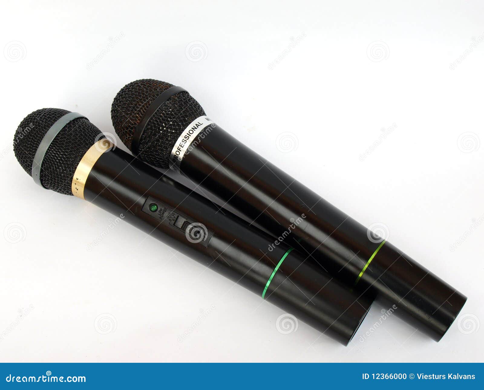 Microfoons stock foto. Image of klein, professioneel - 12366000