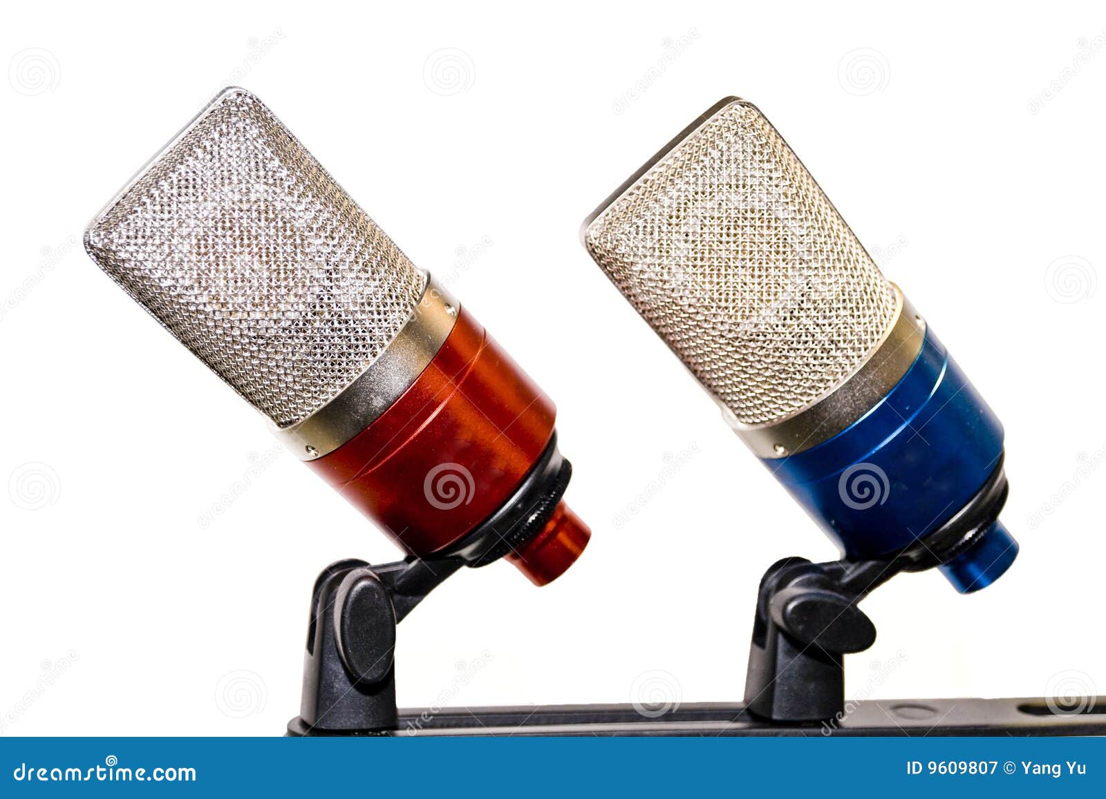 Microfoons stock afbeelding. Image of nachtleven, vermaak - 9609807