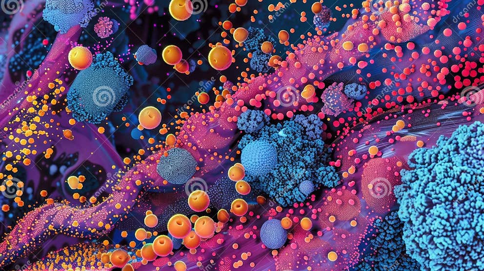 A Micrograph Capturing the Diversity of Proteins Present in a Single ...