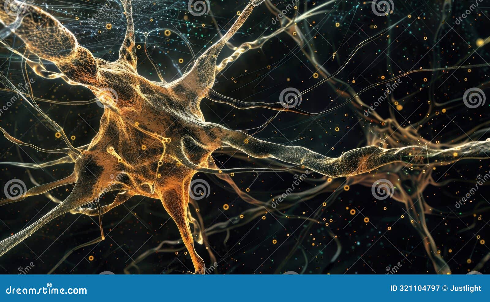 A Micrograph Showcasing the Delicate Balance between Microfilaments and ...