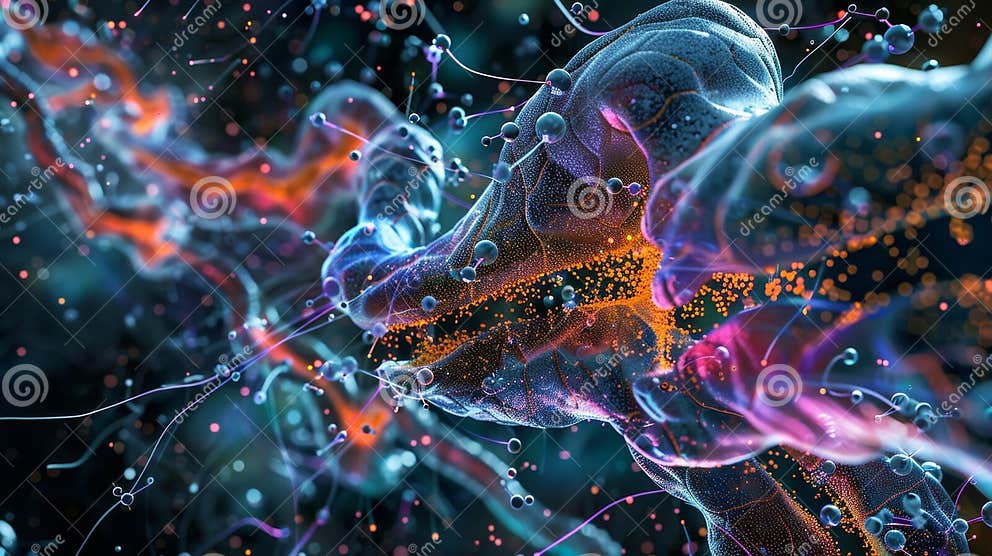 Micrograph Showing the Movement and Localization of Transcription ...