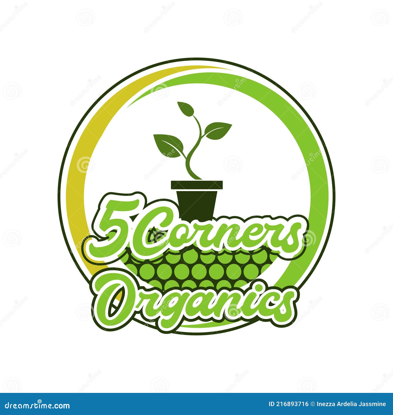 Microgreen Logo Vector Design Template Stock Vector - Illustration of ...