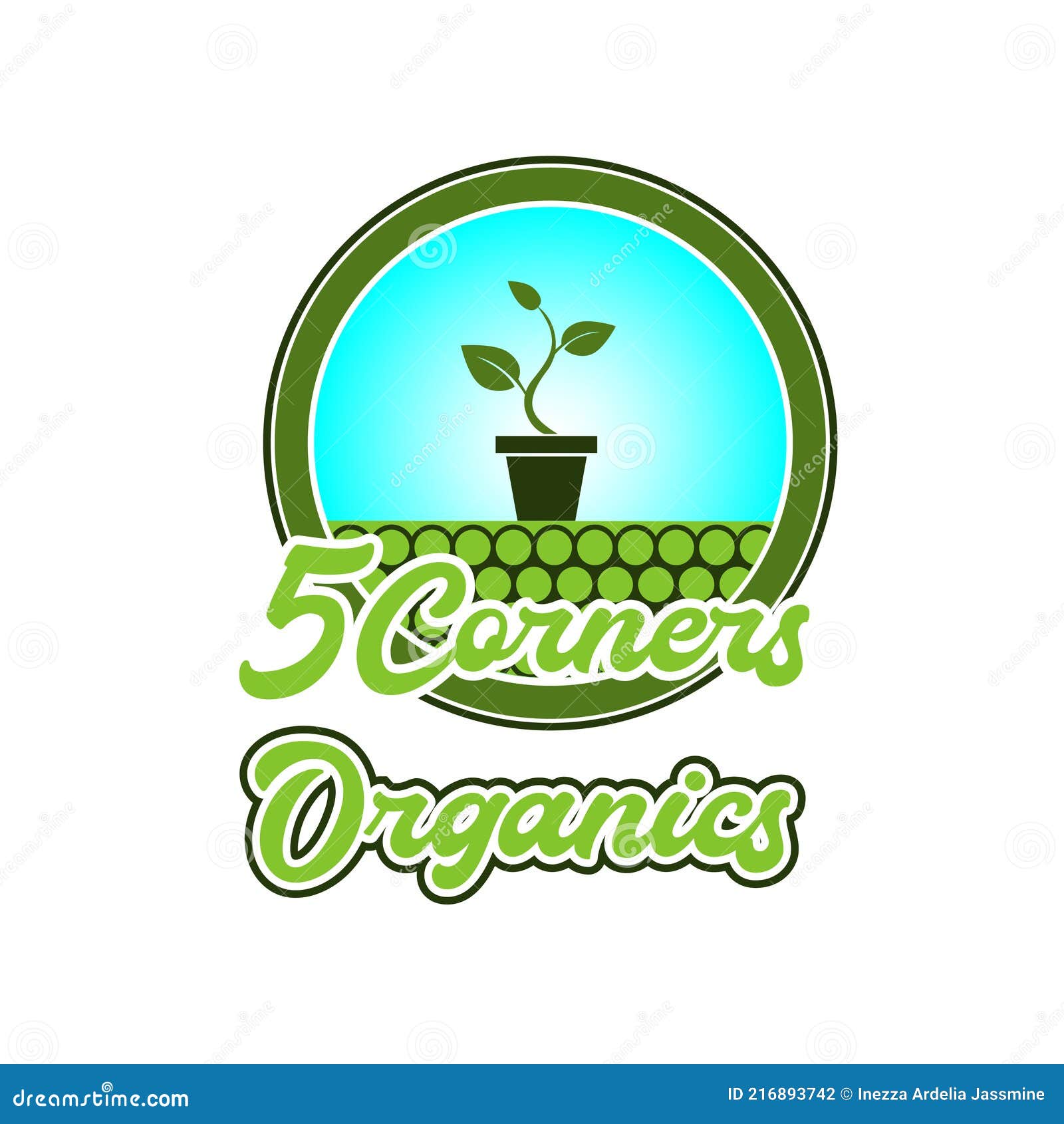 Microgreen Logo Vector Design Template Stock Vector - Illustration of ...