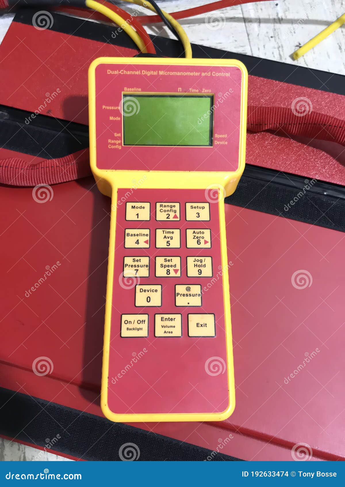 Room Integrity Testing Fan, Or Door Fan Test Protection, Measuring The ...