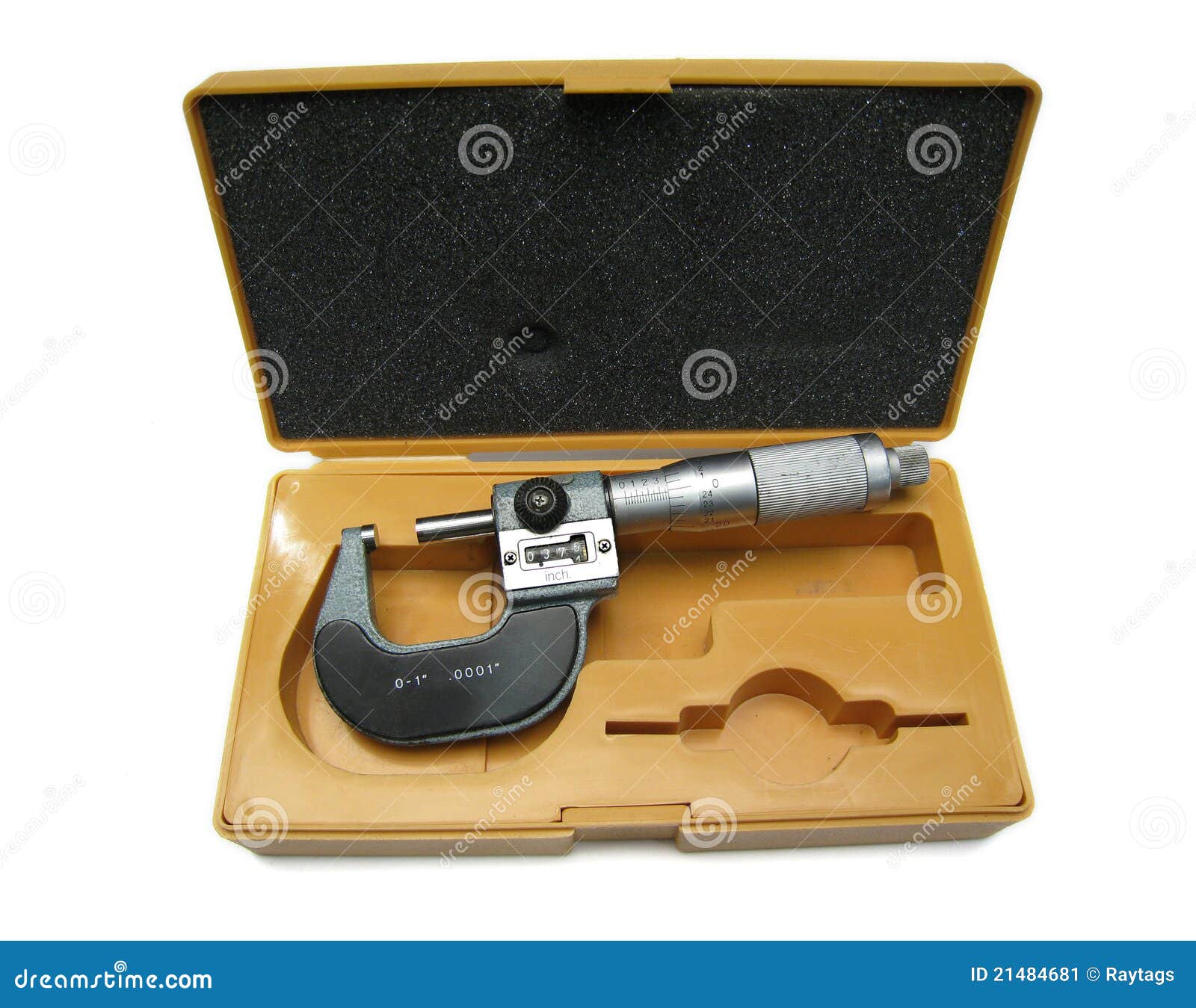 Micrometer stock image. Image of instrument, number, scale - 21484681