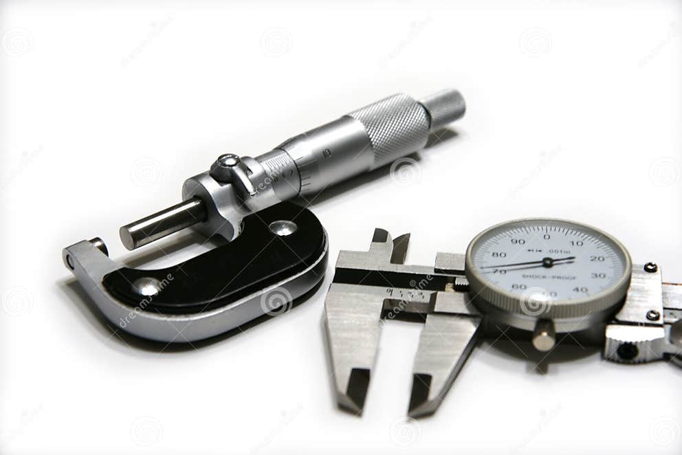 Micrometer and Caliper stock image. Image of caliper, gage - 7980081