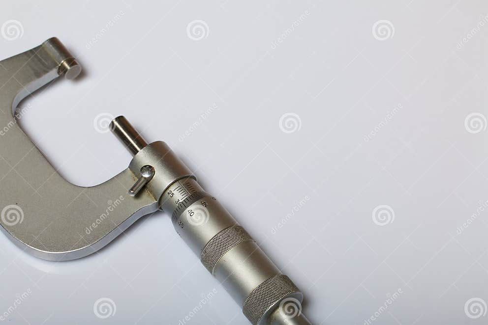 Micrometer with a Circular Scale for External Measurements and a ...