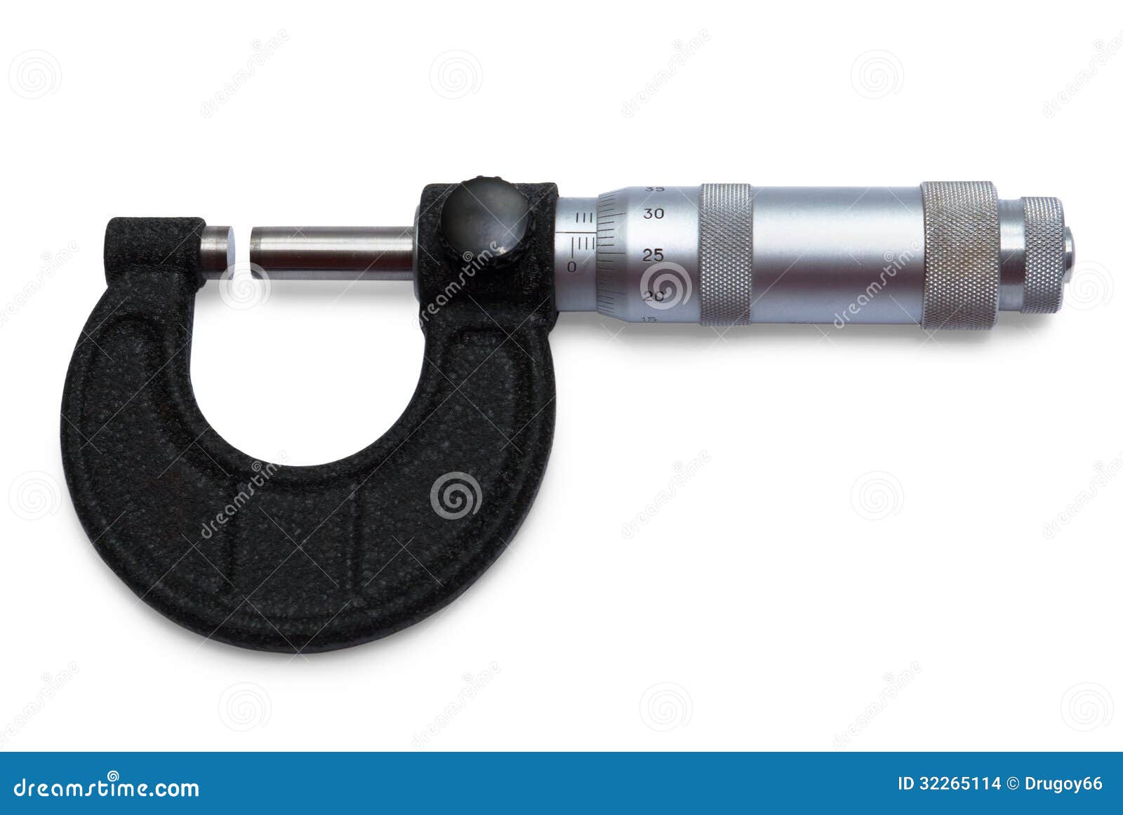 Micrometer stock photo. Image of instrument, measuring - 32265114