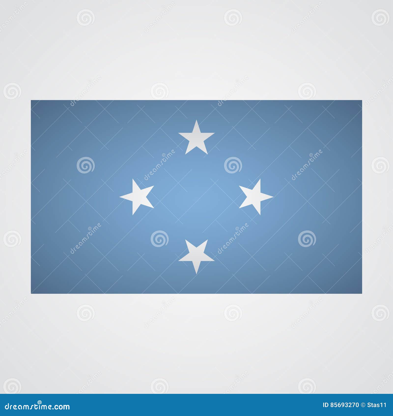 Micronesia Map With Gray Tone On White Background,illustration,textured ...