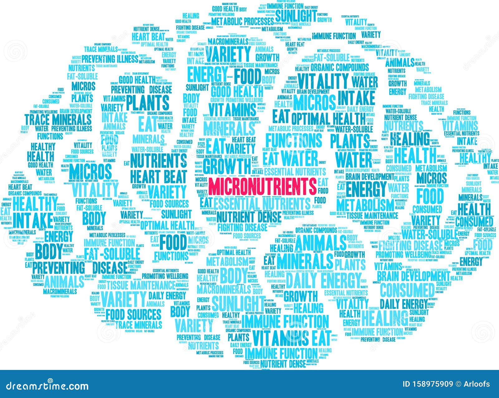 Micronutrients Word Cloud Cartoon Vector | CartoonDealer.com #158976045