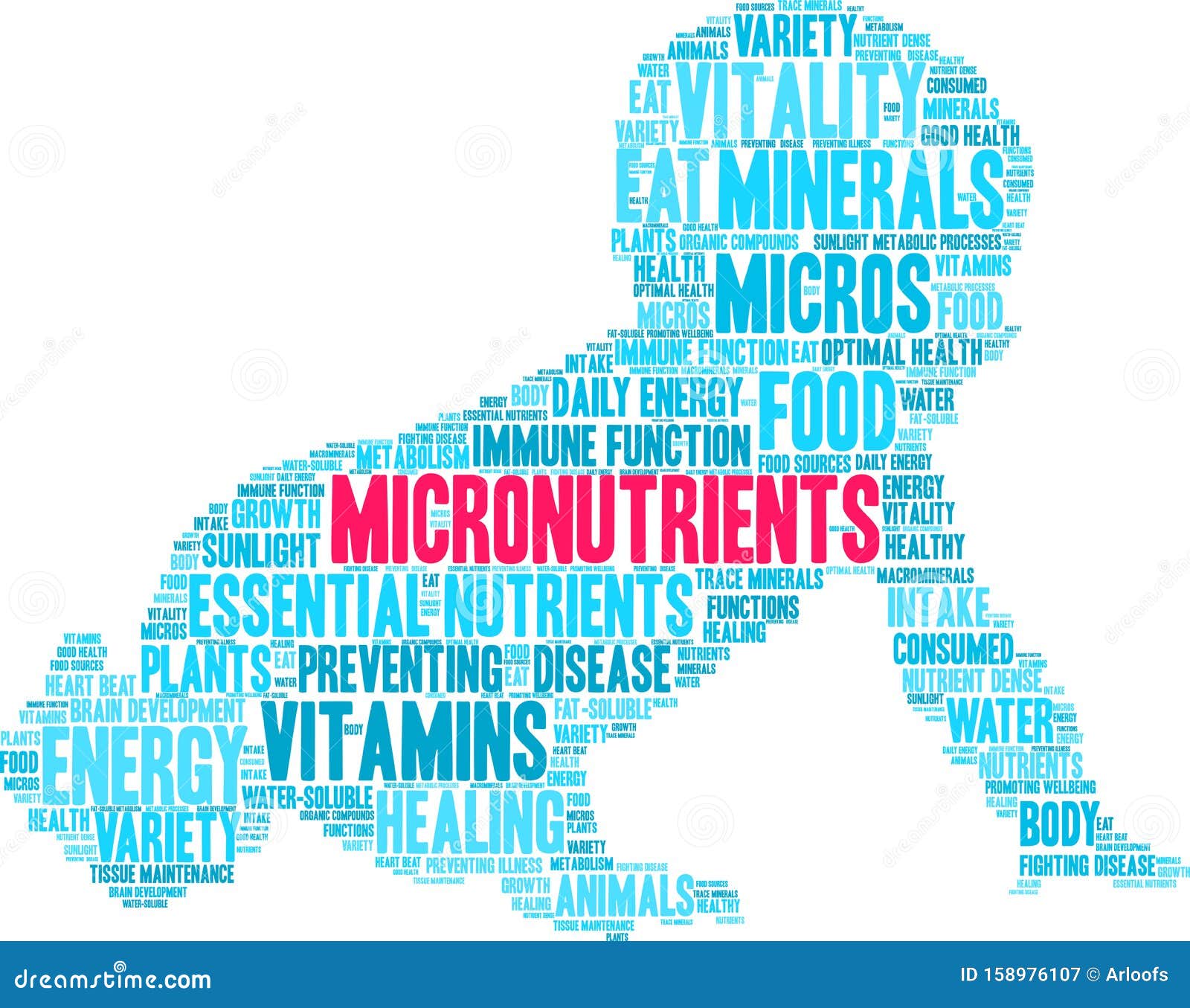 Micronutrients Word Cloud Cartoon Vector | CartoonDealer.com #158976107