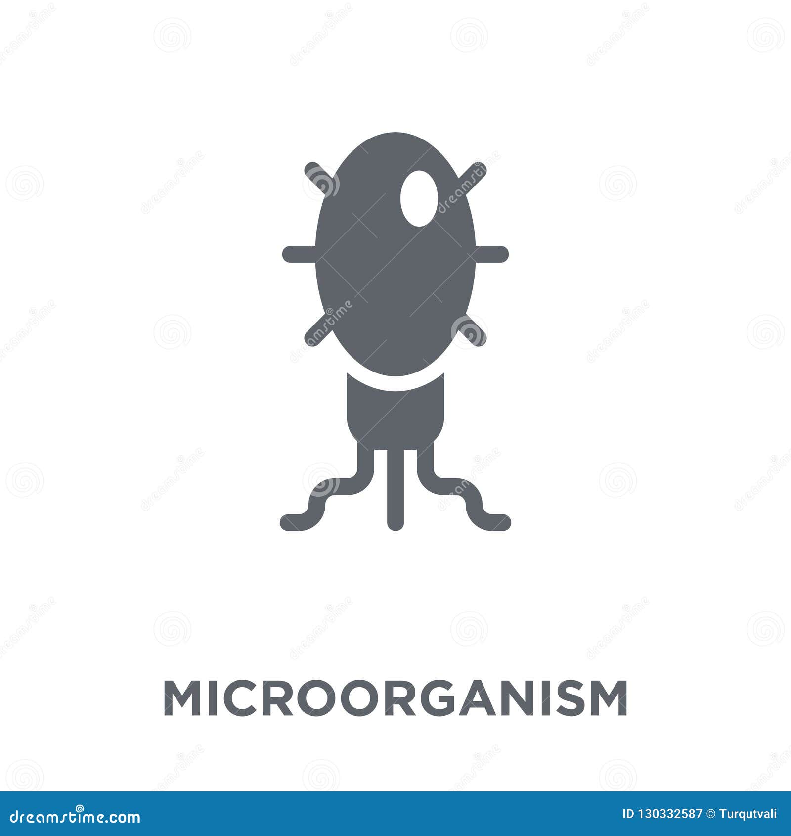 Microorganism Icon from Science Collection. Stock Vector - Illustration ...