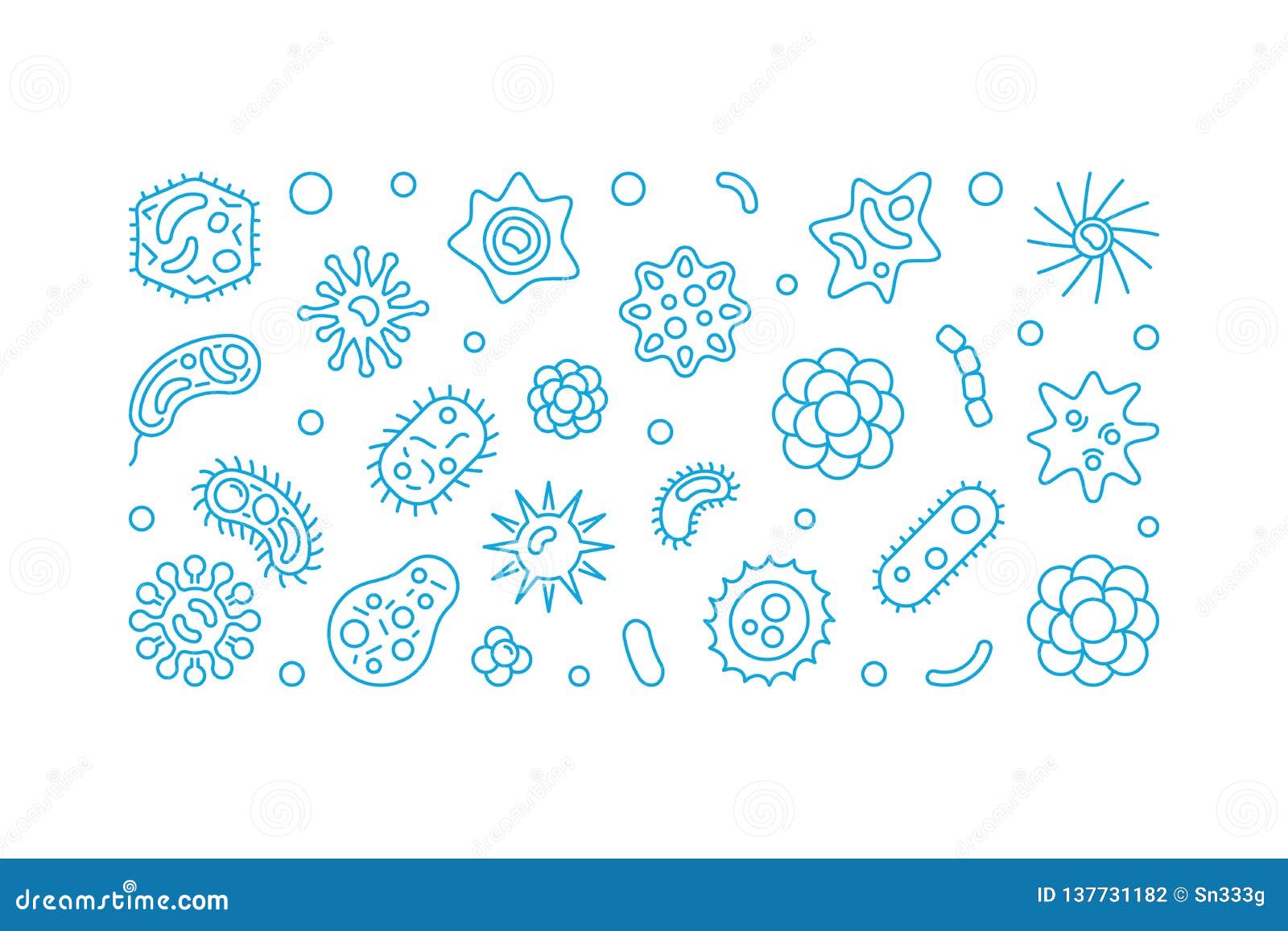 Microorganisms Cartoons, Illustrations & Vector Stock Images - 21639 ...