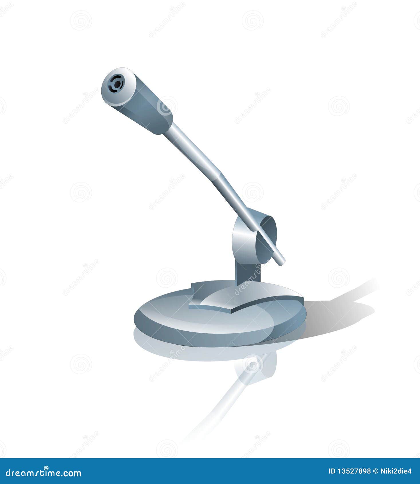 Computer Microphone Drawing