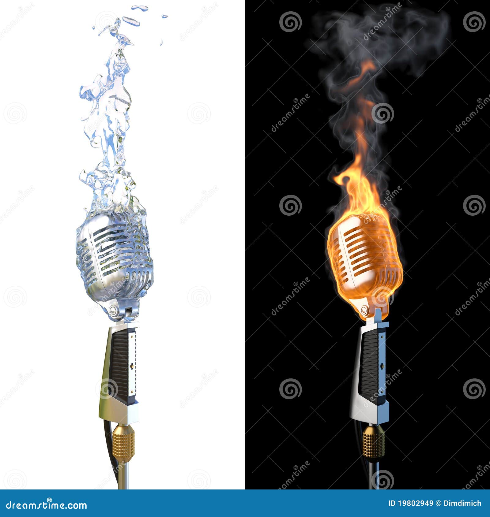 Classic Microphone Smoke Stock Illustrations – 27 Classic Microphone ...