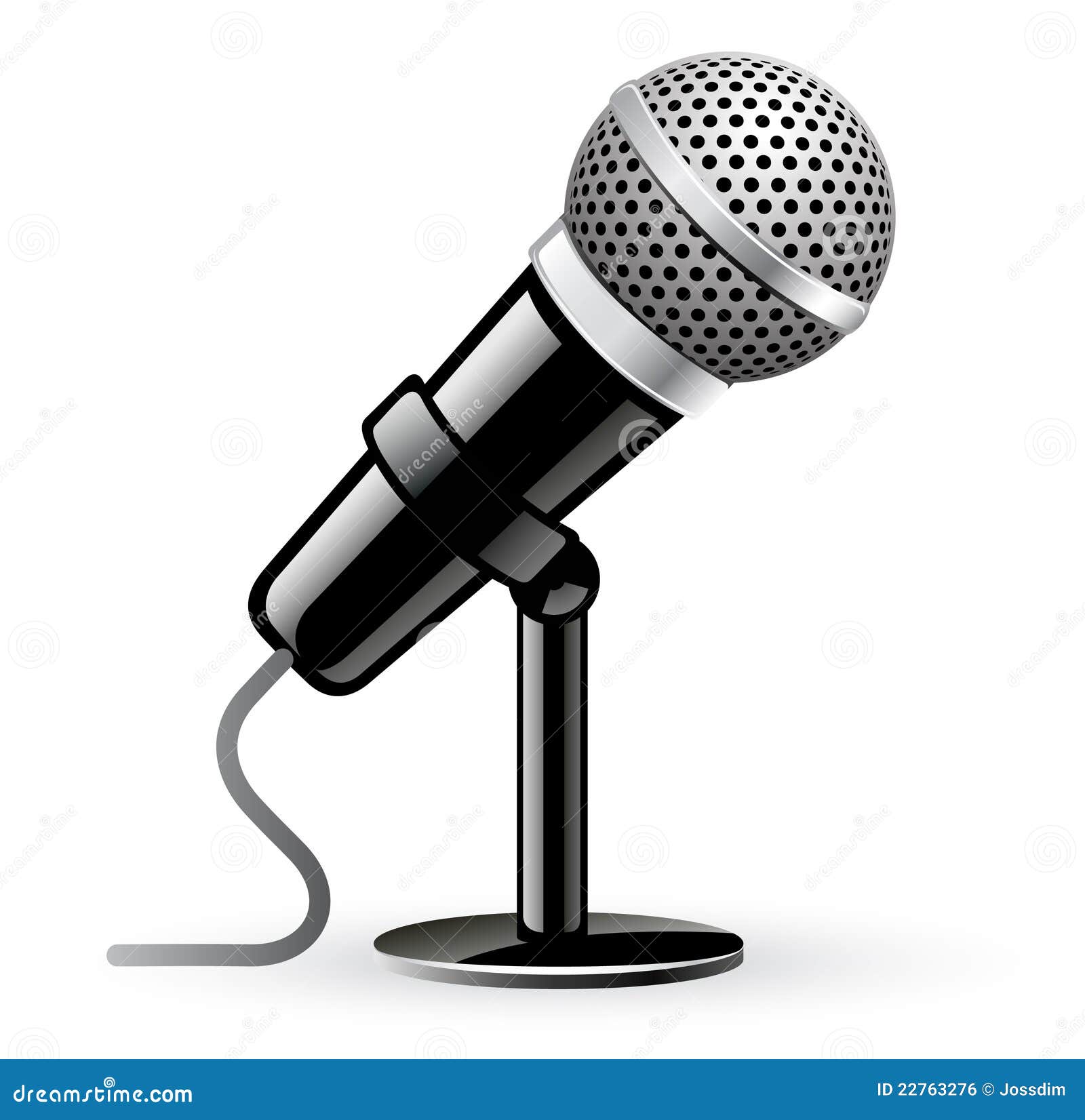 Microphone Royalty Free Stock Image - Image: 22763276 Microphone Royalty Free Stock Image - Image: 22763276