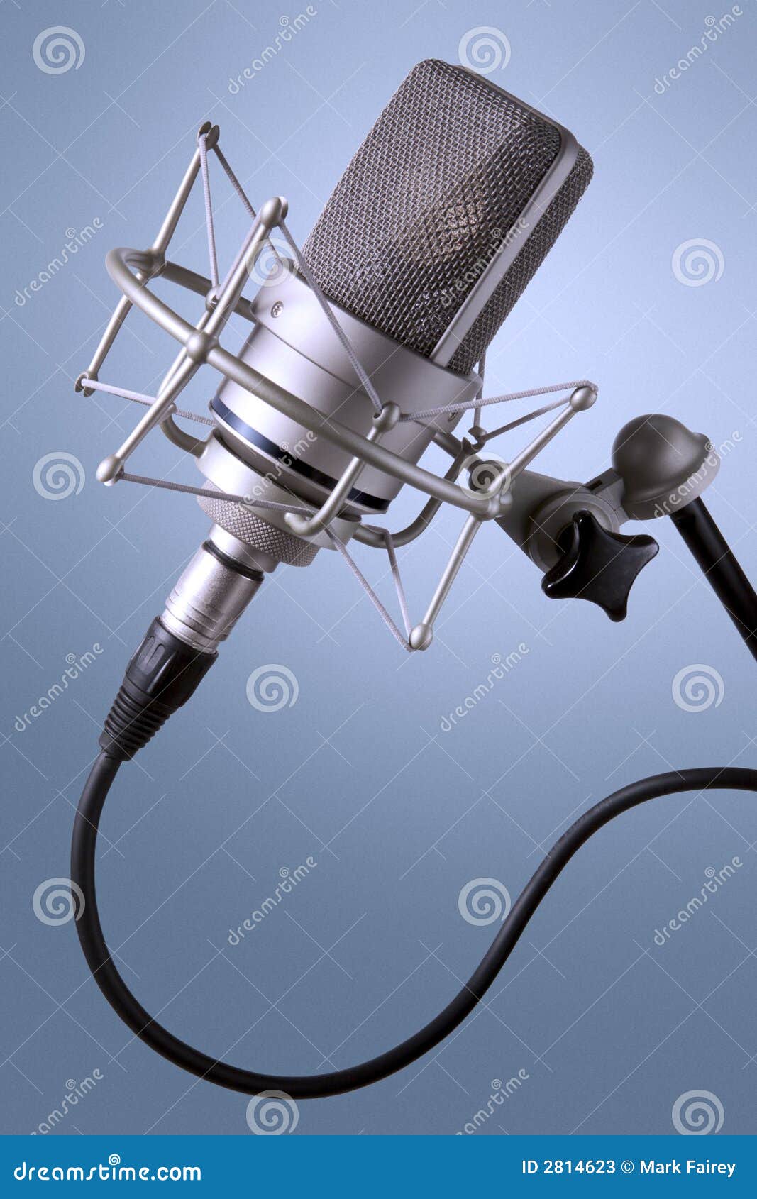 Microphone stock image. Image of plug, broadcasting, metal - 2814623