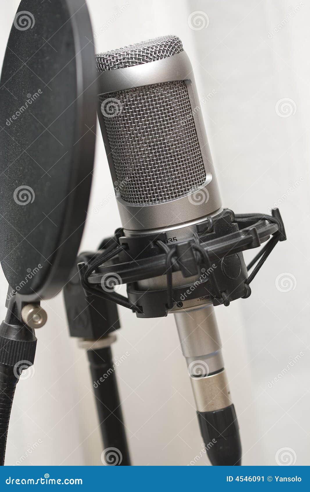 Microphone And Popup Filter Stock Photography | CartoonDealer.com ...