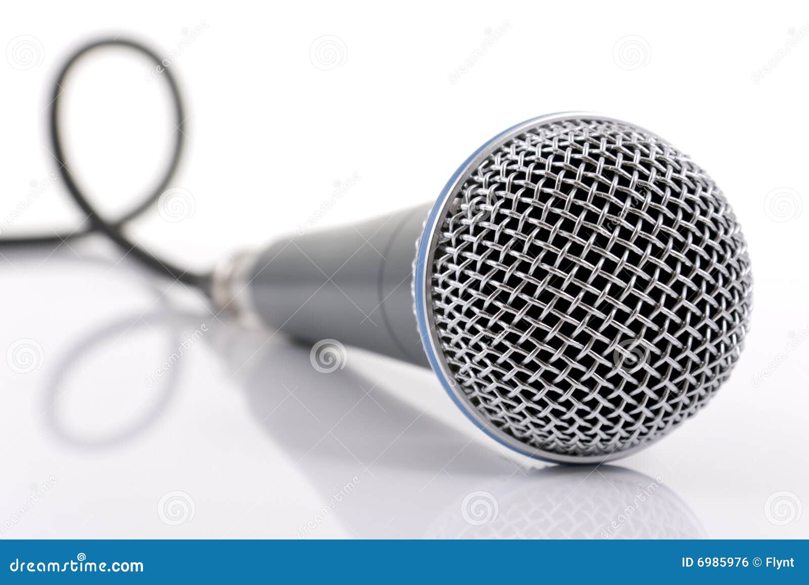 Microphone stock photo. Image of karaoke, isolated, macro - 6985976
