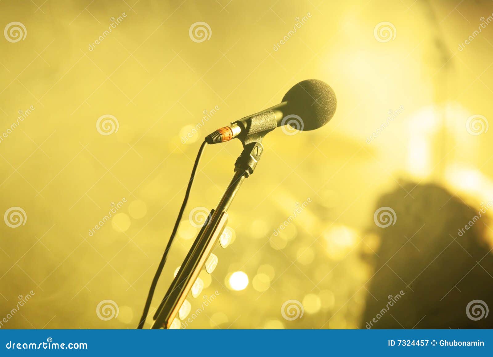 Microphone stock image. Image of audio, equipment, singer - 7324457