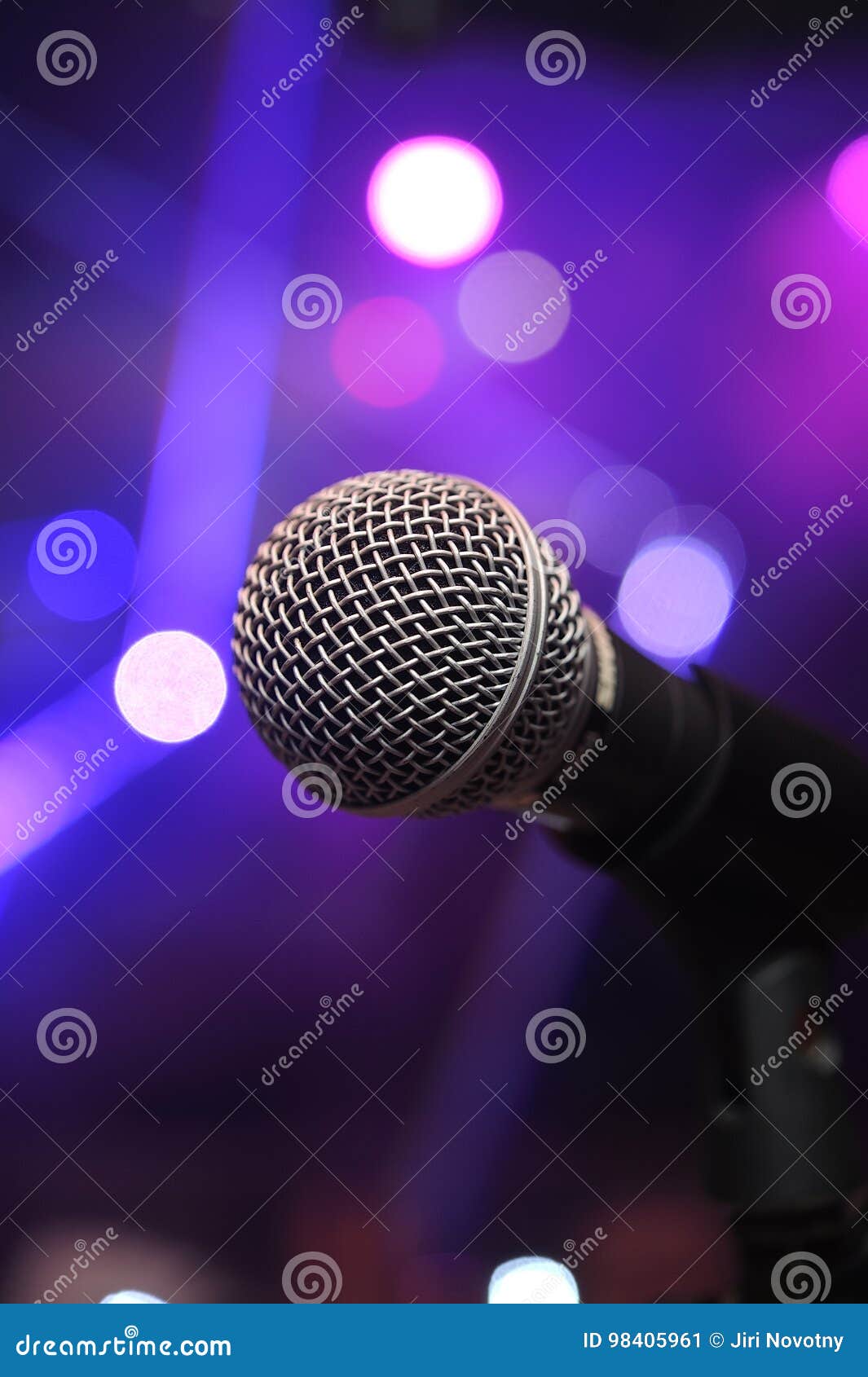 Microphone stock image. Image of recording, concert, microphone - 98405961
