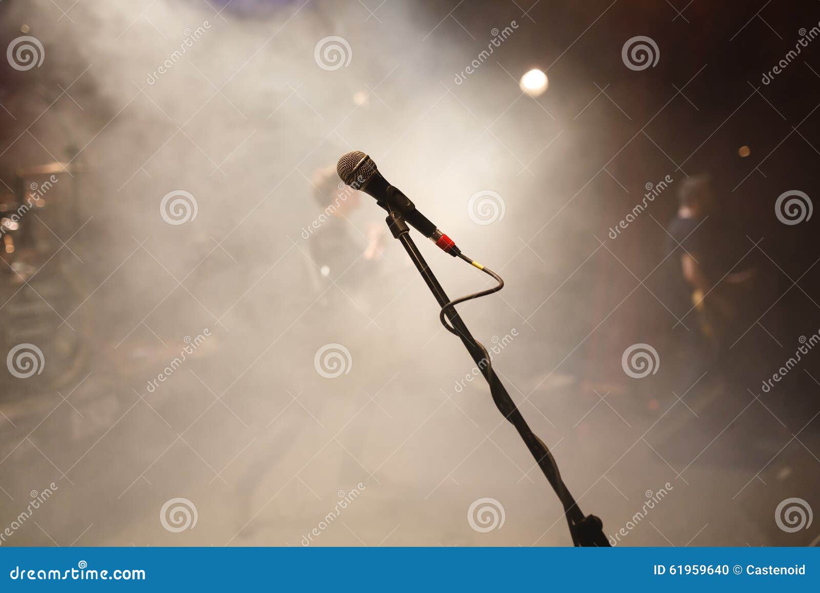 Microphone close up stock photo. Image of backdrop, party - 61959640